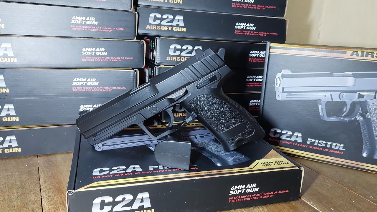 C2A Review | Spring Type Airsoft Pistol | Anong pistol nga ba ang ...