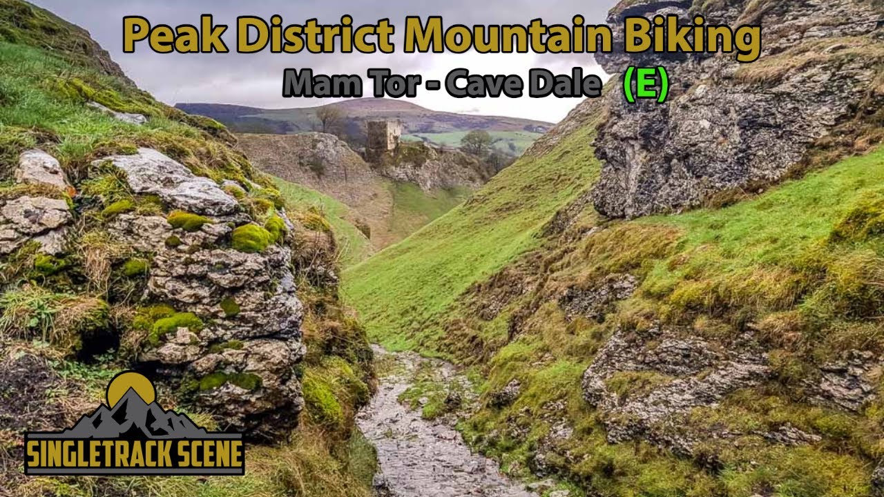 Peak District Mountain Biking - Mam Tor - Cave Dale - YouTube