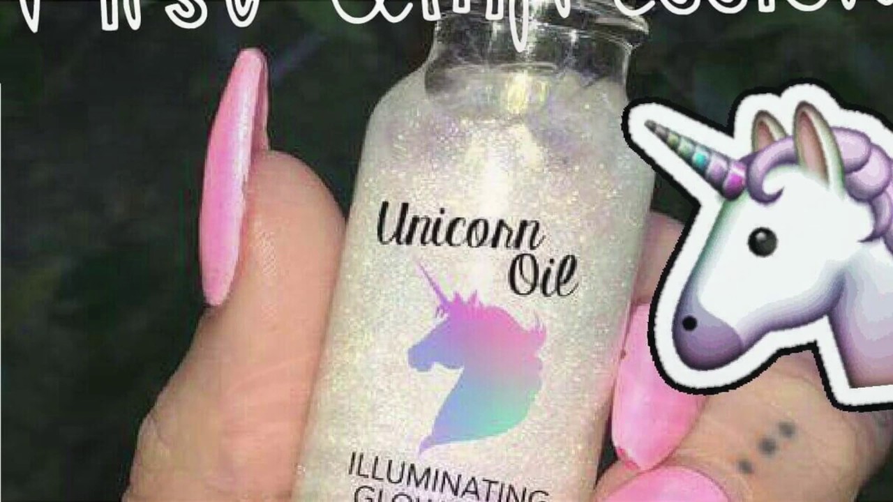 UNICORN OIL GLOW ELIXIR FIRST IMPRESSIONS - YouTube