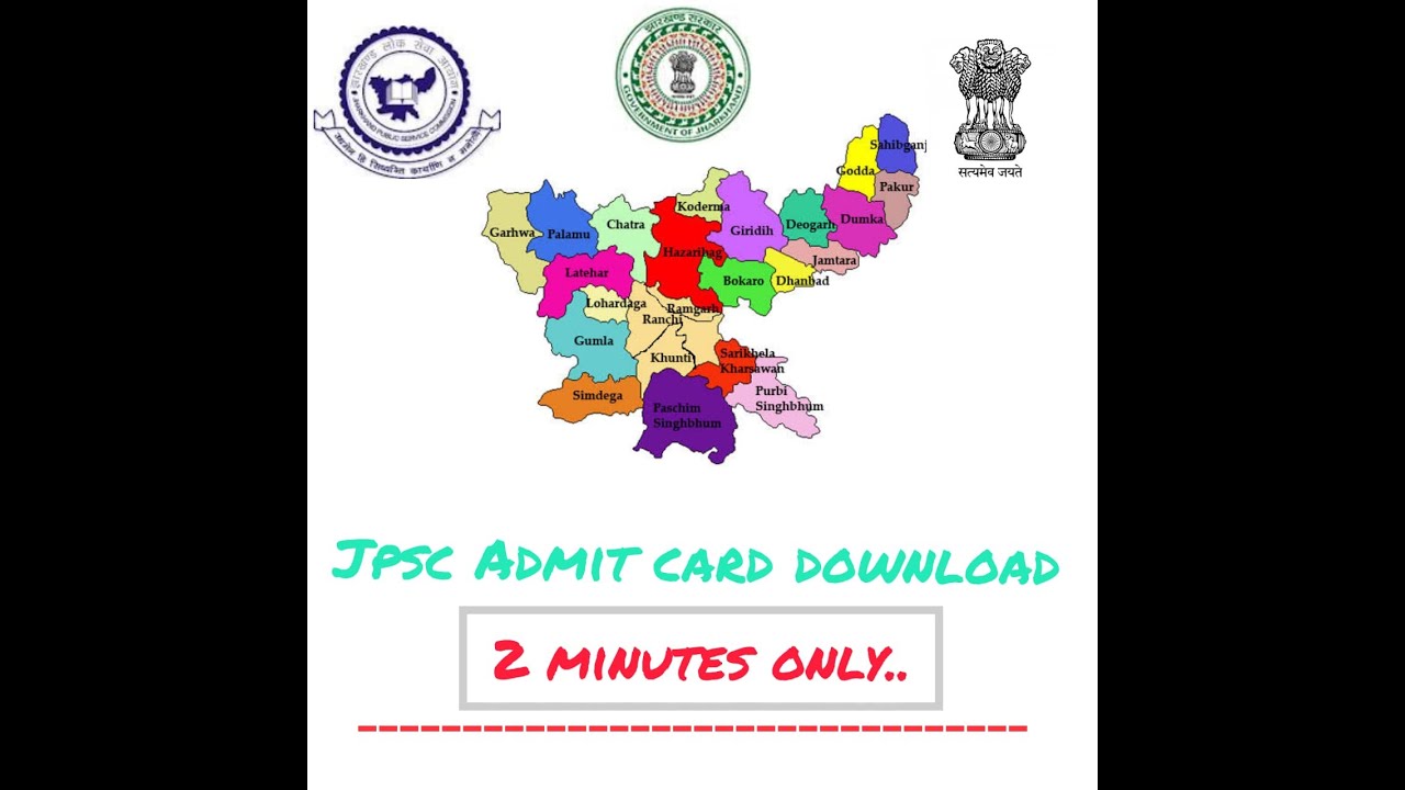 |JPSC Admit card 2021 | Direct Download Link | Jpsc Admit Card online ...
