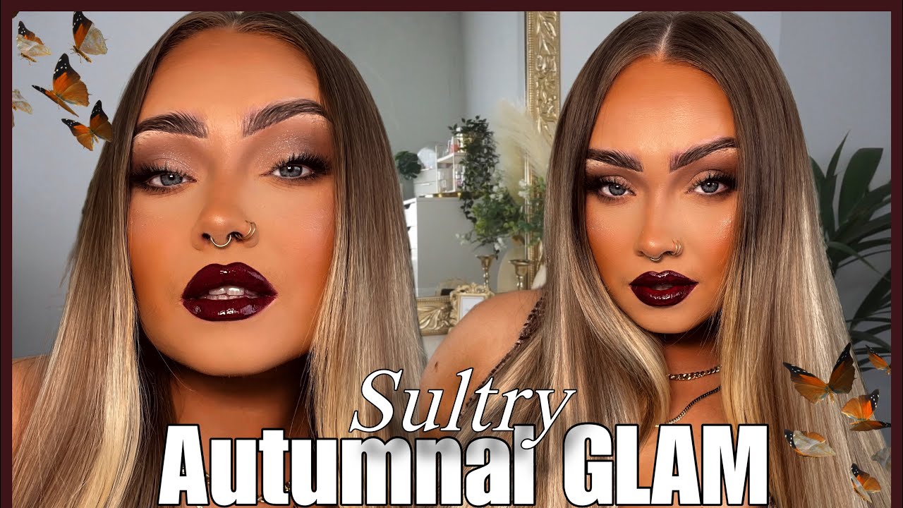 Some New Makeup | BTS on TikTok | ULTIMATE FALL SULTRY GLAM + BOLD LIP ...