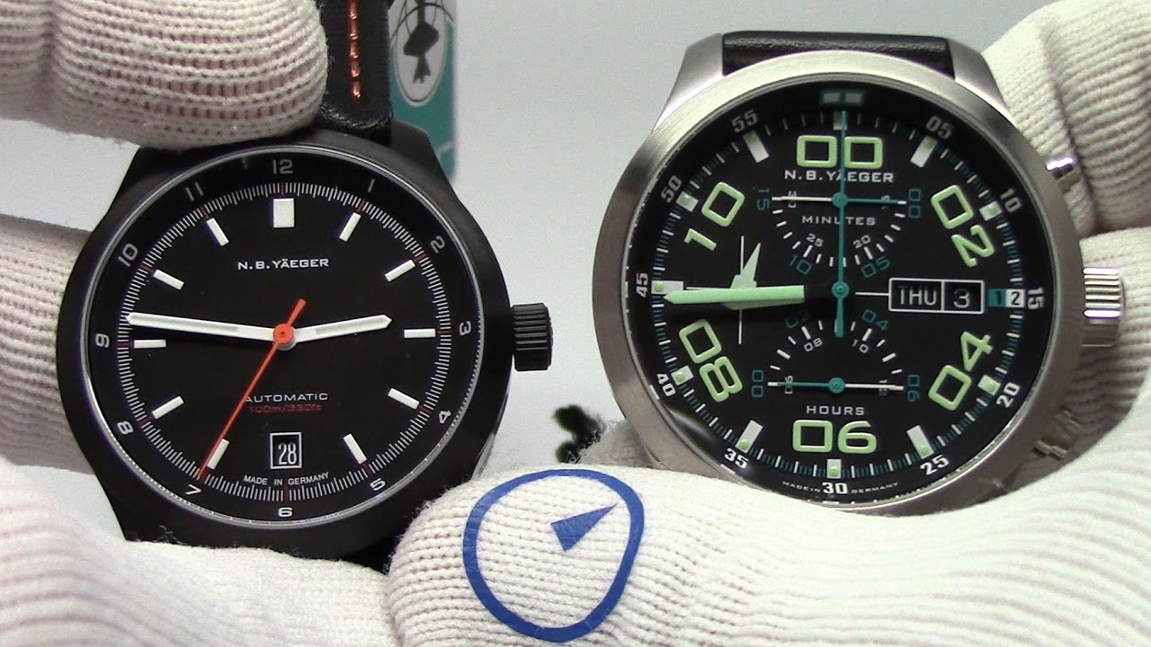 NB Yaeger Watches - Just Landed at Island Watch - New from BaselWorld ...