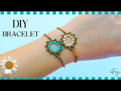 Delicate Rondelle Bead Bracelet Tutorial: Easy DIY Jewelry Making - YouTube
