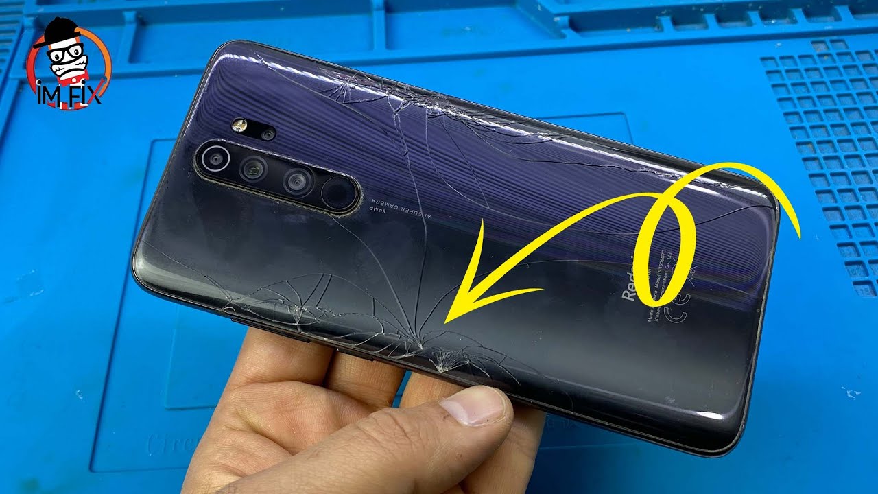 Xiaomi Redmi Note 8 Pro Back Glass Replacement/Back Glass Change. - YouTube