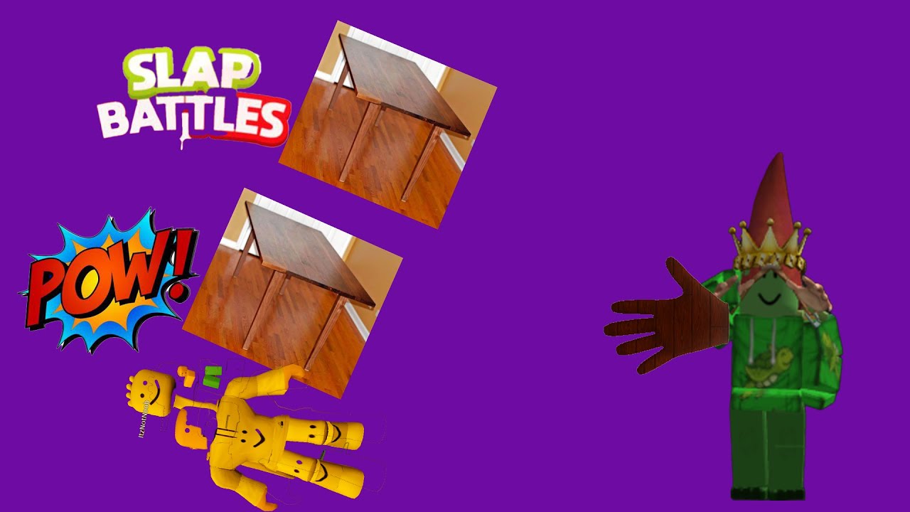 Slap Battles But Table - YouTube