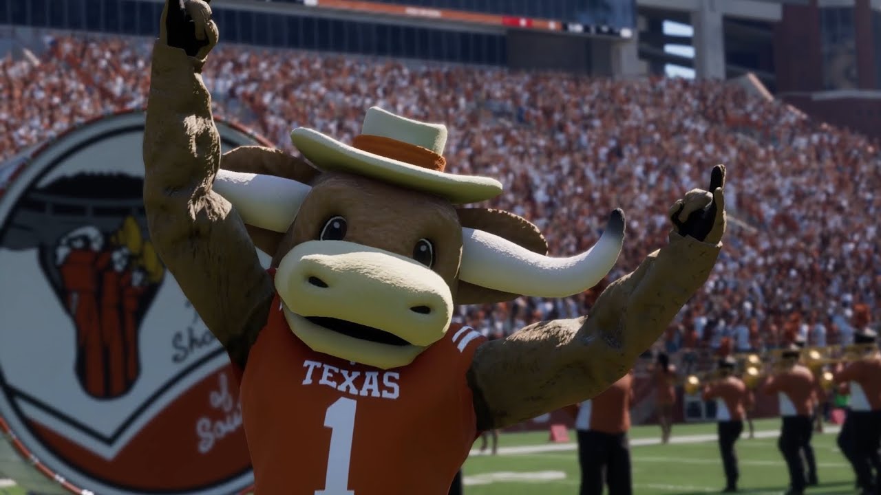 College Football 25 - Texas Longhorns Intro - YouTube