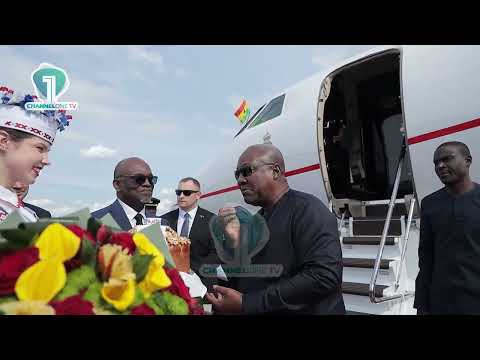 President John Mahama Arrives in Belarus for Official State Visit