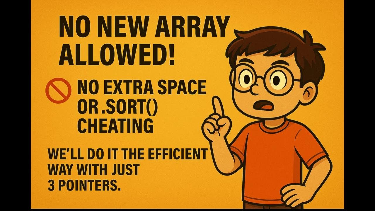 leetcode merge sort Array solution | Merge sort solution | how to solve ...