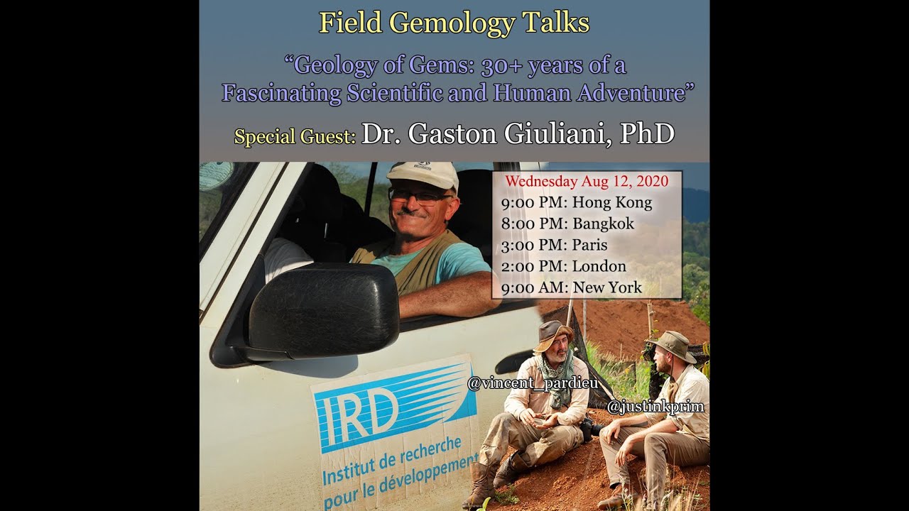«Geology of Gems: 30+ years of a fascinating Scientific & Human ...