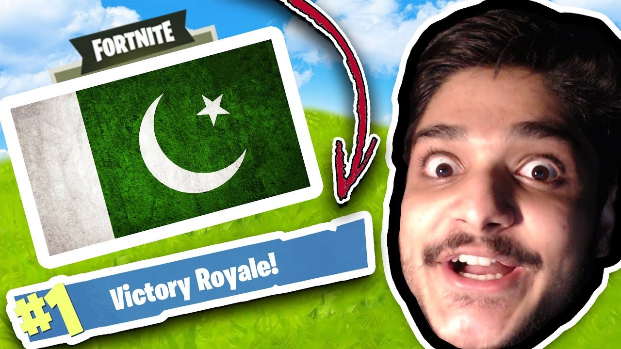 Pakistan's Best Fortnite Player WINS SOLO! - YouTube