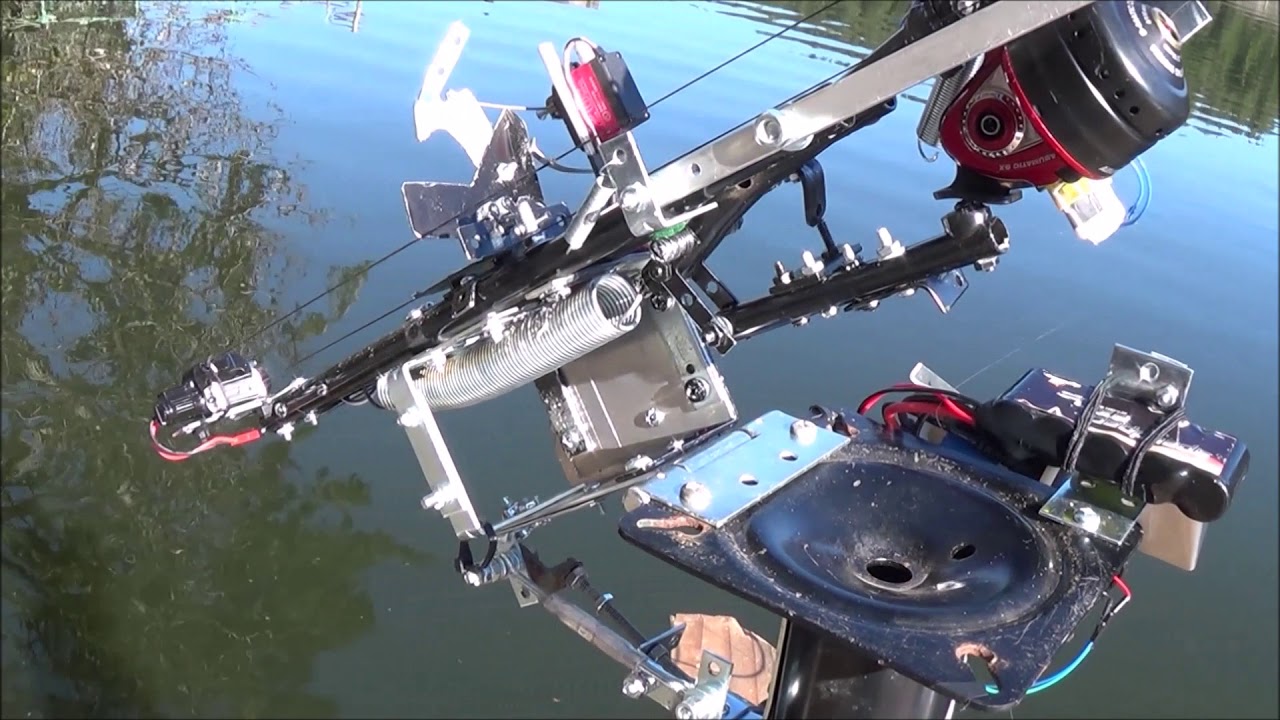 Arduino, Auto Casting Robotic Fishing Pole, and auto powered reeling ...