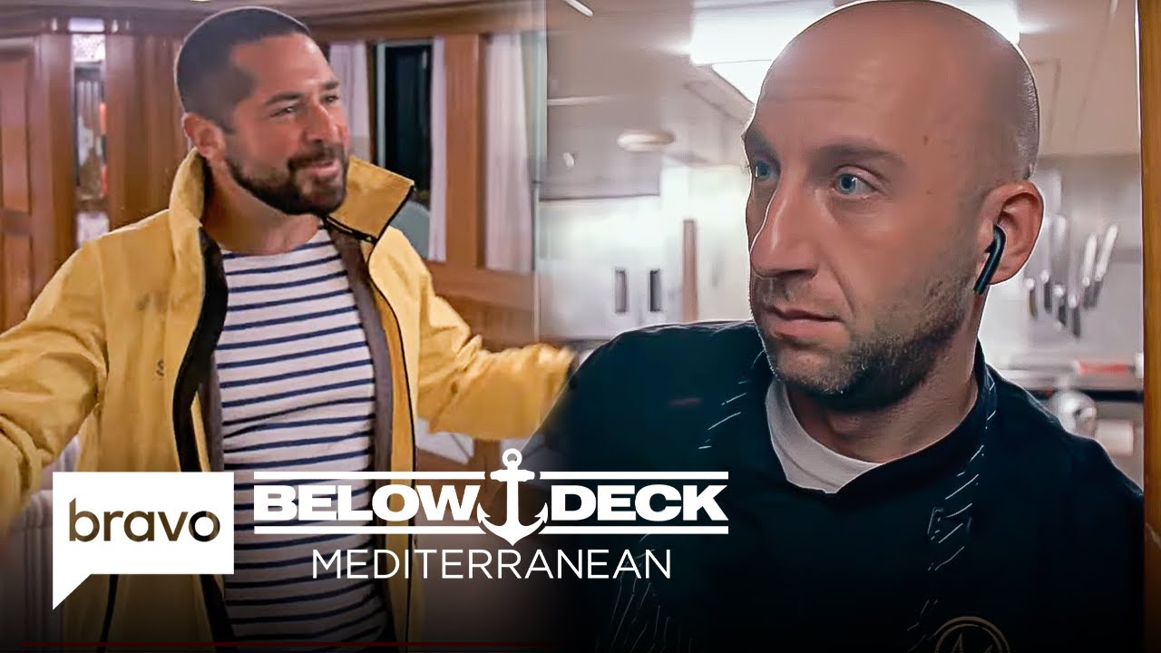 Chef Mathew Is Not Happy To Meet the Backup Chef | Below Deck ...