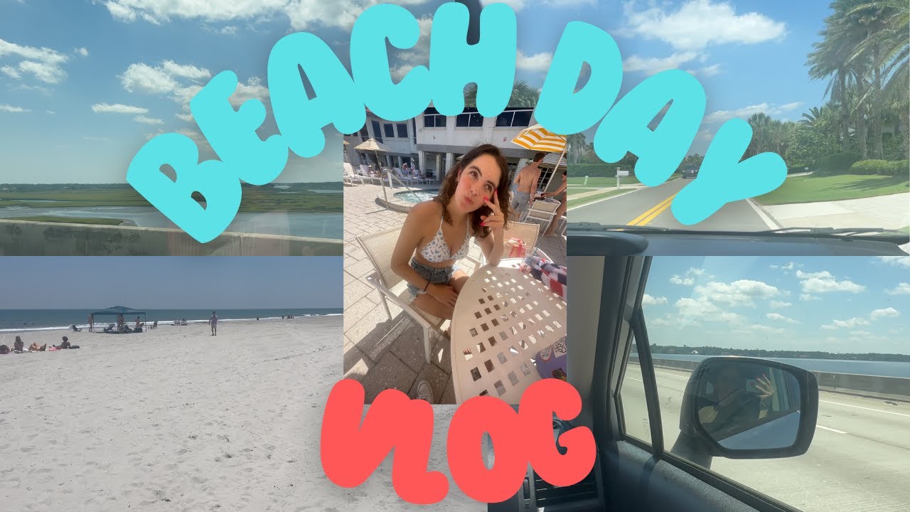 BEACH DAY VLOG - YouTube