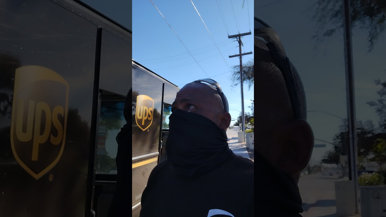 UPS driver helper a day in the life. - YouTube