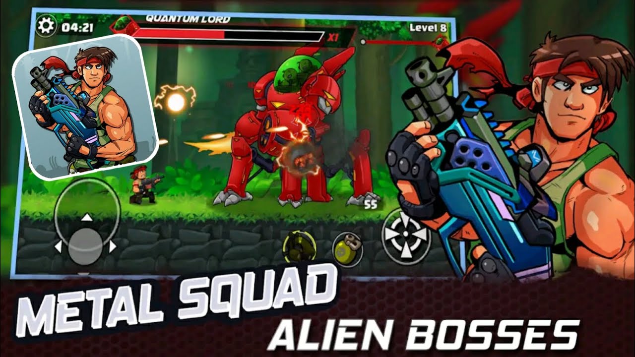 Metal Squad Levels Gameplay Trailer Android,ios - YouTube