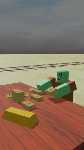 Cowboys steal zombie bonds with train weapon dead rails Roblox # ...