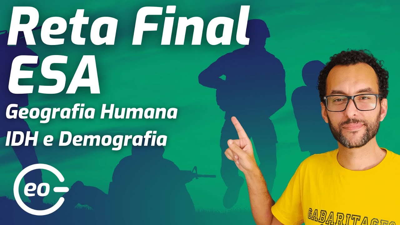 GEOGRAFIA PARA ESA | QUESTÕES | GEOGRAFIA DO BRASIL | IDH E DEMOGRAFIA ...