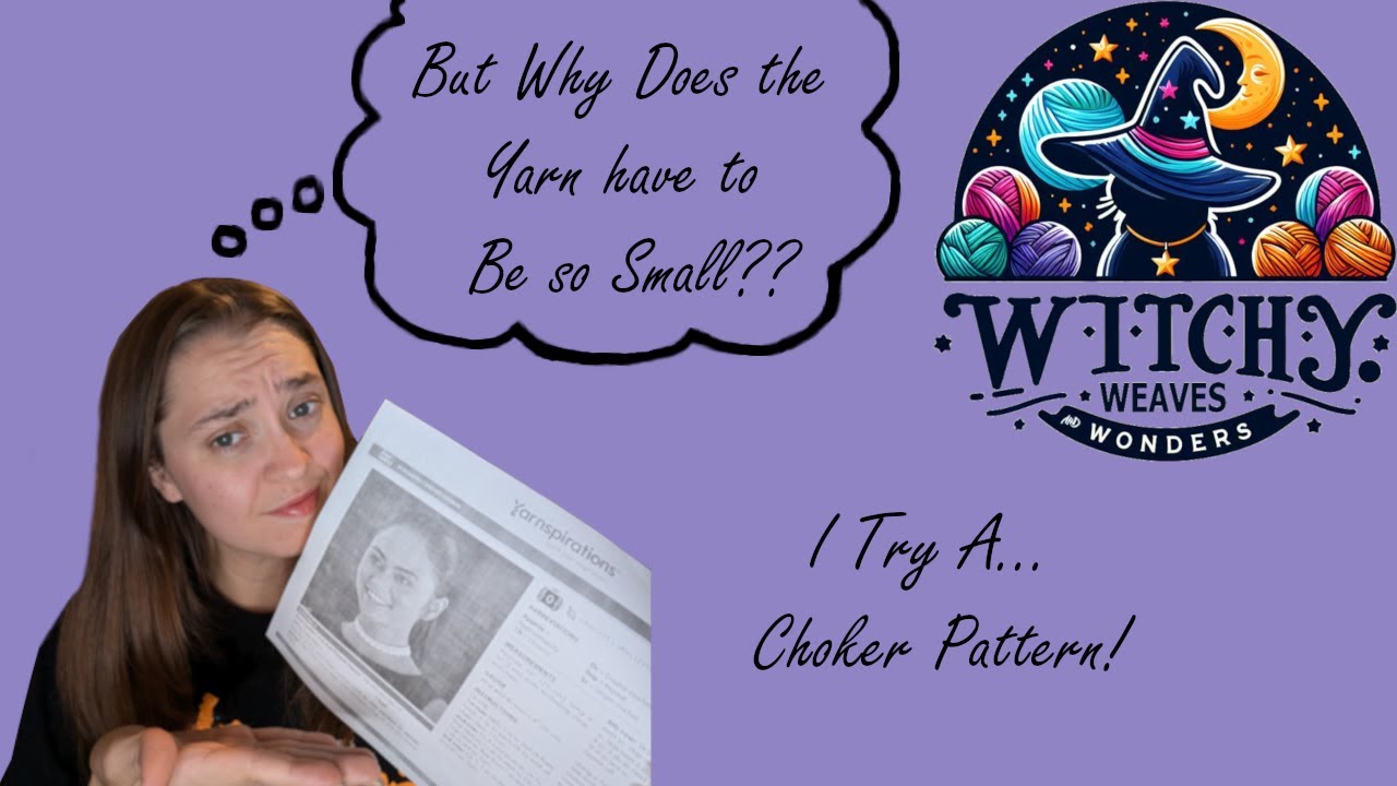 Why Is the Yarn SOOOOO SMALL!! | I Try New Patterns! | - YouTube