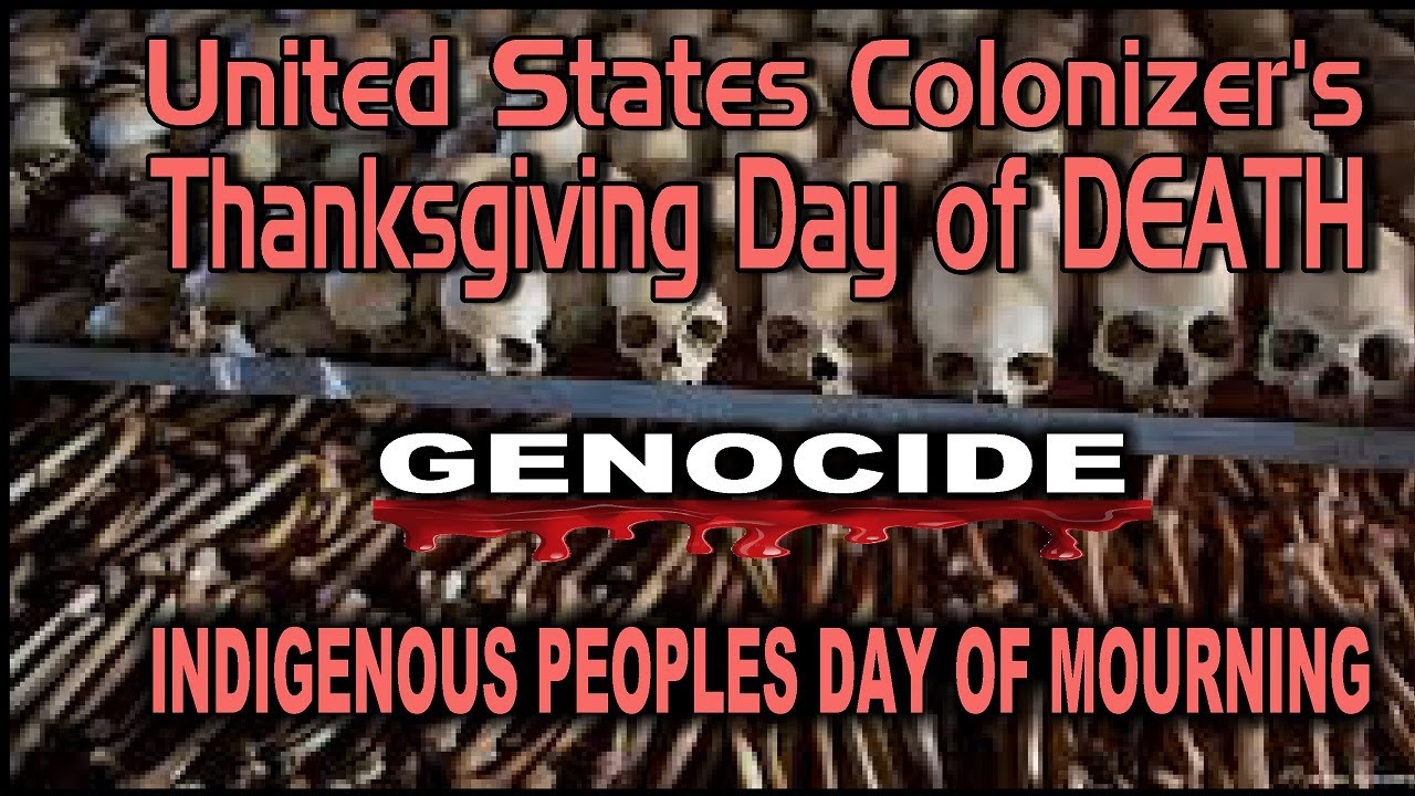 ⚠️Thanksgiving Colonizer🇺🇸 Day of Death ️ ️ Indigenous Day of Mourning ...