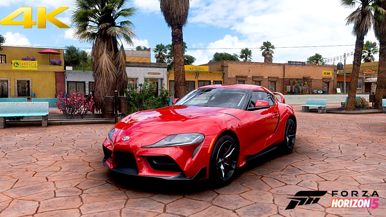 Toyota GR Supra - Forza horizon 5 gameplay - Xbox series X - 4K - YouTube