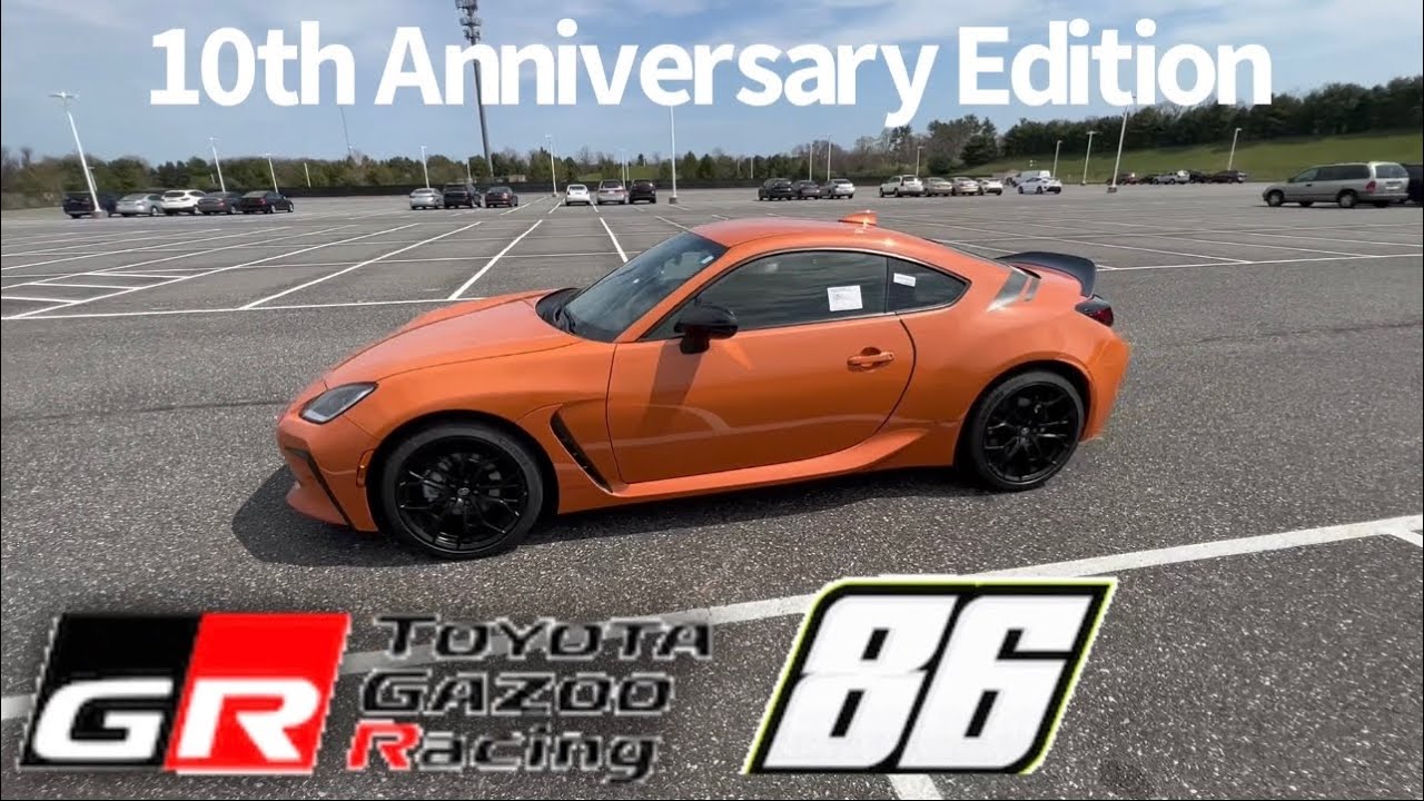 GR86 10th anniversary edition. Solar shift eye stopper!!! - YouTube