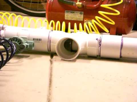 piston valve potato gun test - YouTube