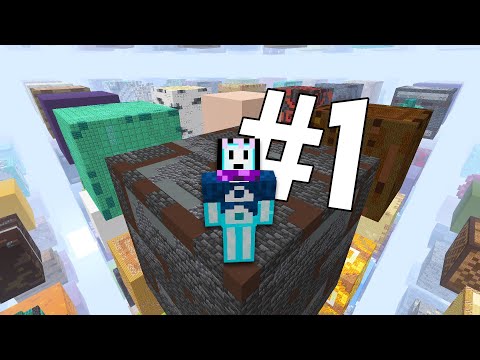 BLOCK JARING-JARING RAKSASA - Minecraft Indonesia Mega Skygrid Survival #1