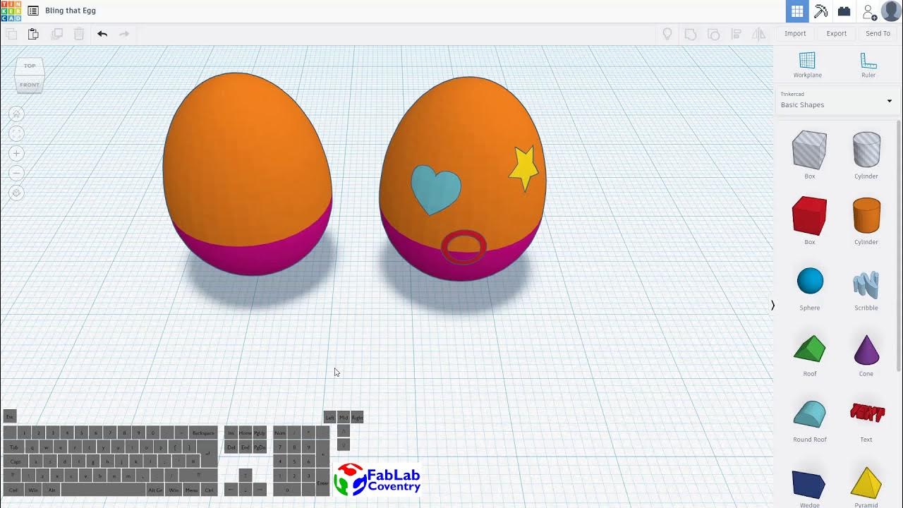 TinkerCAD Easter Egg 01 - YouTube