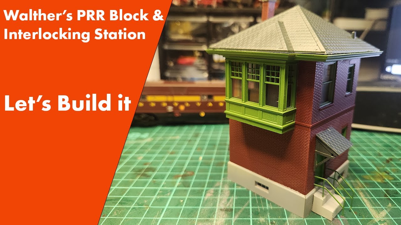 Walthers Cornerstone PRR block and interlock station: Let's build it ...