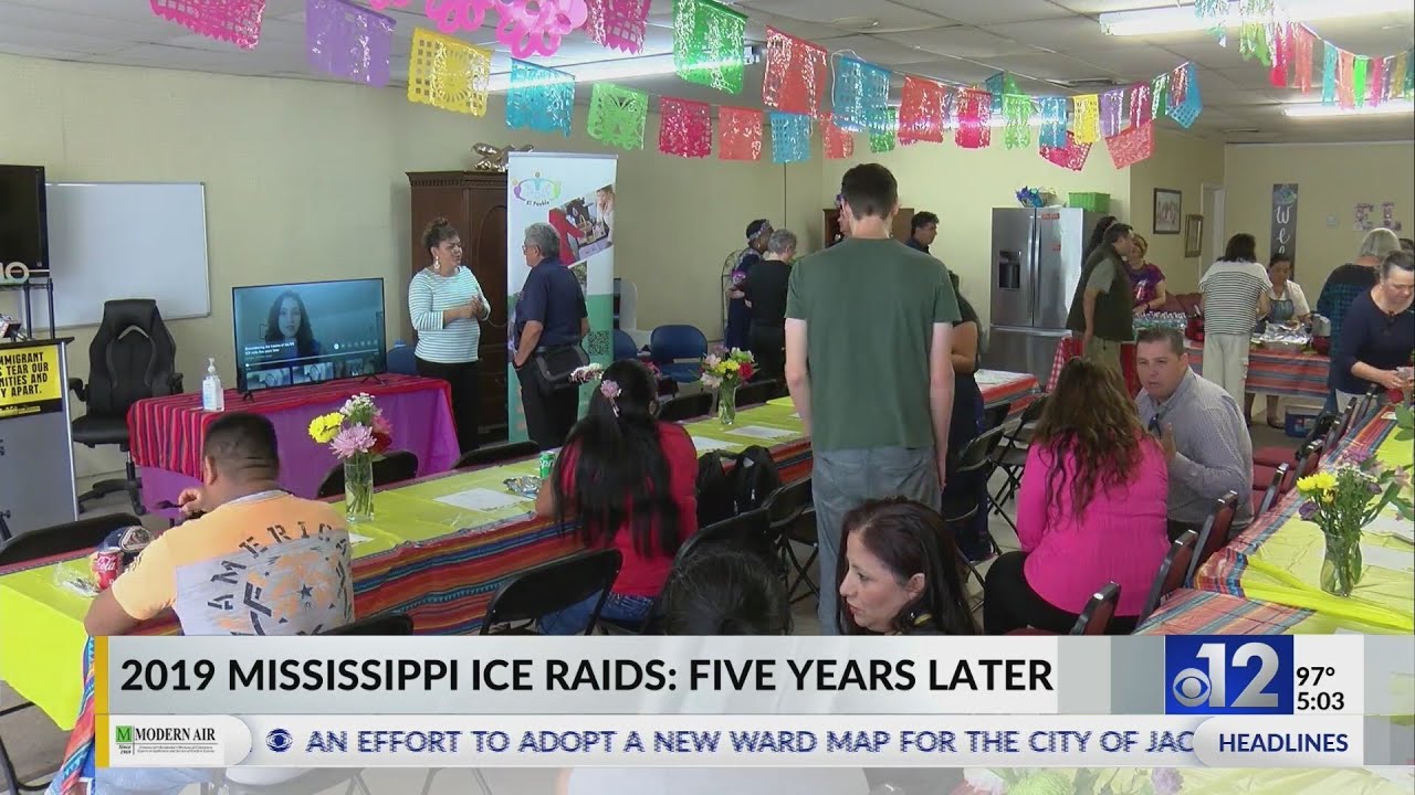 Five years since largest ICE raids in Mississippi history - YouTube