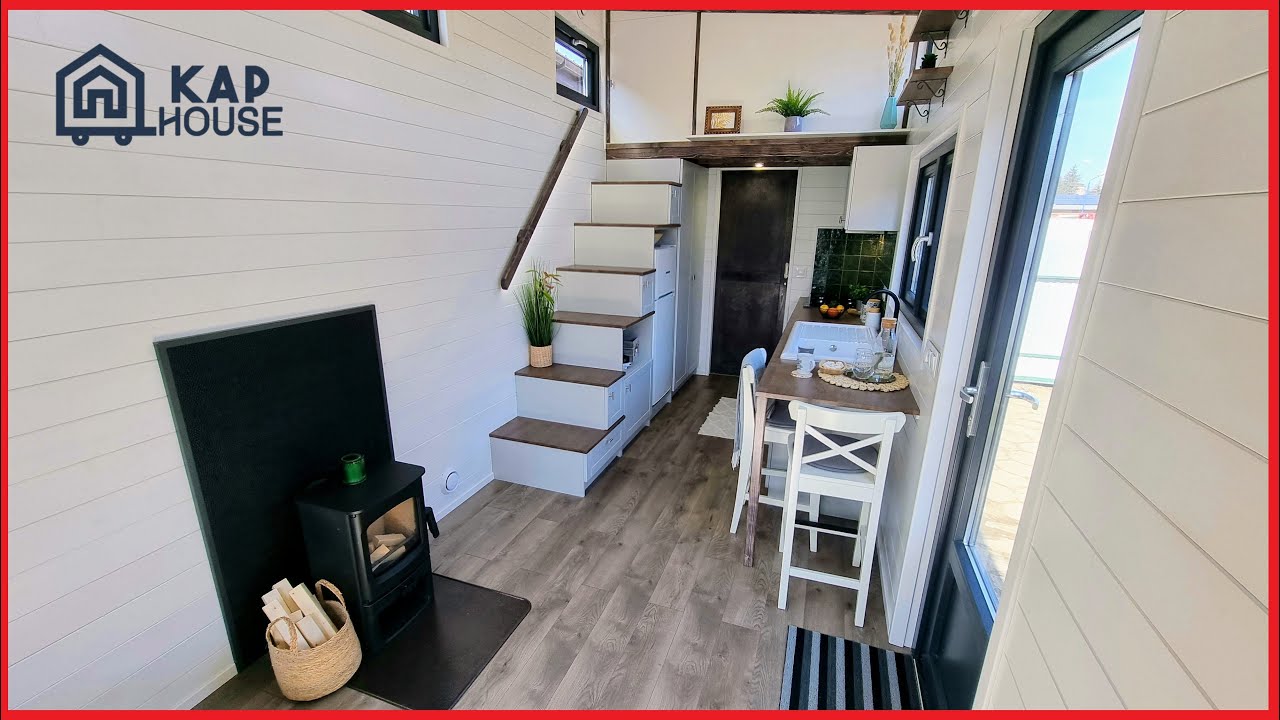 Mobile Home - Queen Model - Spacious and Cozy Tiny House. - YouTube