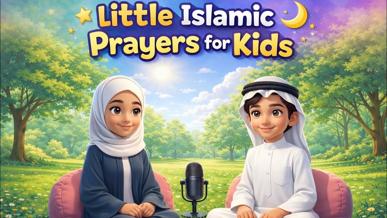 Little islamic prayers for kids | Islamic duas podcast for kids | Easy ...