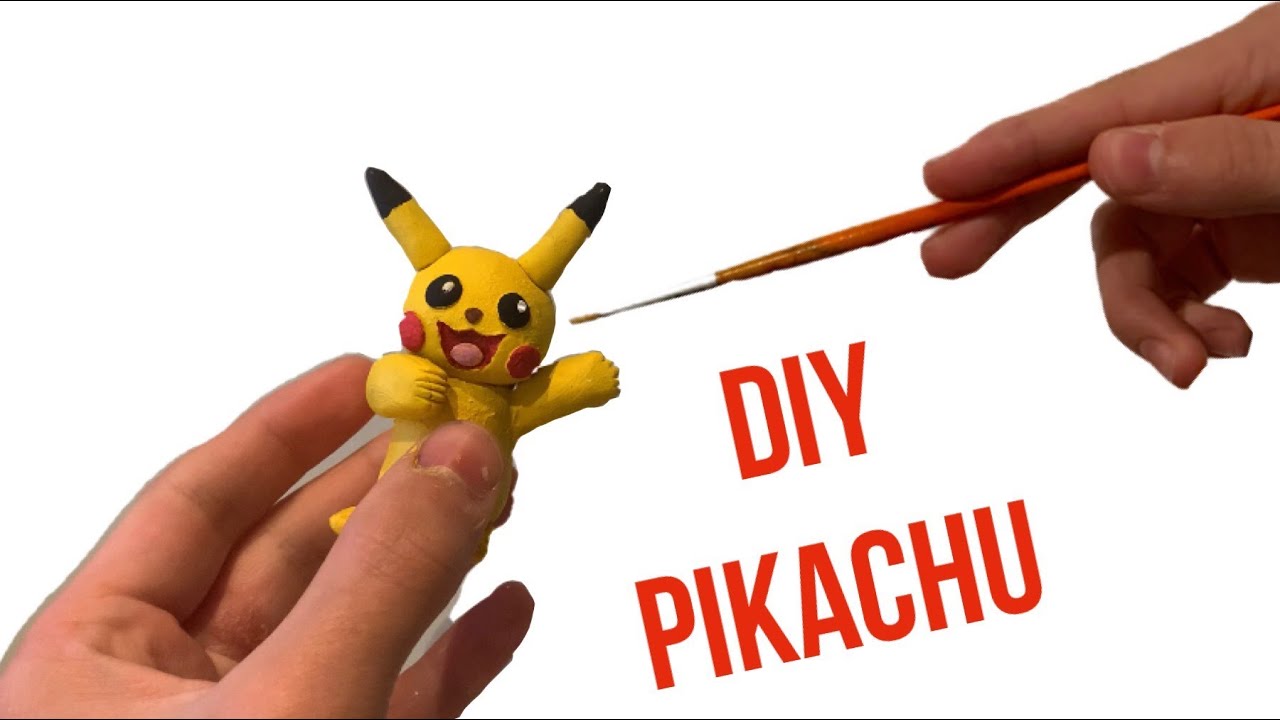 DIY CLAY: Pikachu | @octostudio2659 - YouTube
