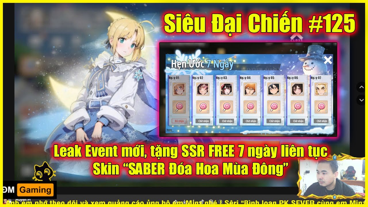 ღ Siêu Đại Chiến #125 LEAK sự kiện mới "Mùa Đông" tặng SSR FREE, skin ...