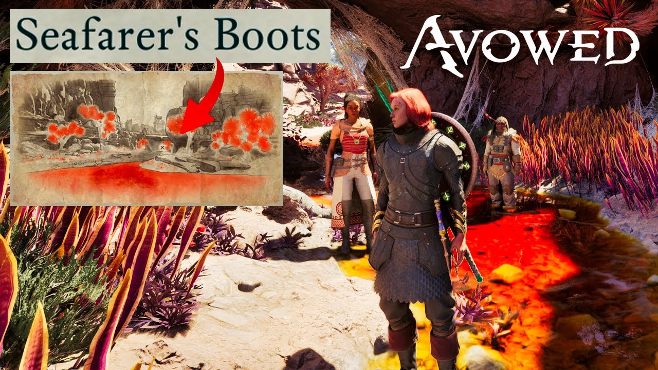Wavebinder Boots - Seafarer's Boots Hidden Treasure Location - AVOWED Secrets - YouTube