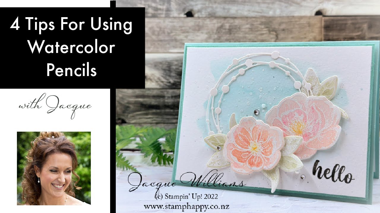 4 Tips for Using Watercolor Pencils! - YouTube