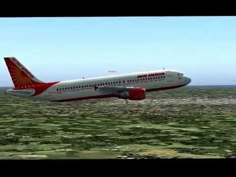 AIR INDIA Take-off and Landing - YouTube