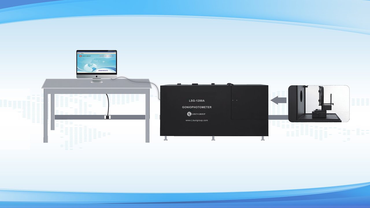 LM-79 Compact Goniophotometer for Small Light Products Light Intensity ...