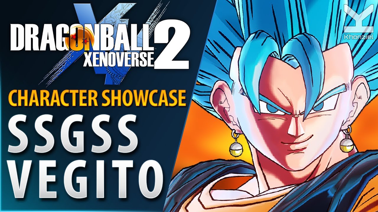 Dragon Ball Xenoverse 2 - SSGSS Vegito - Character Showcase - YouTube