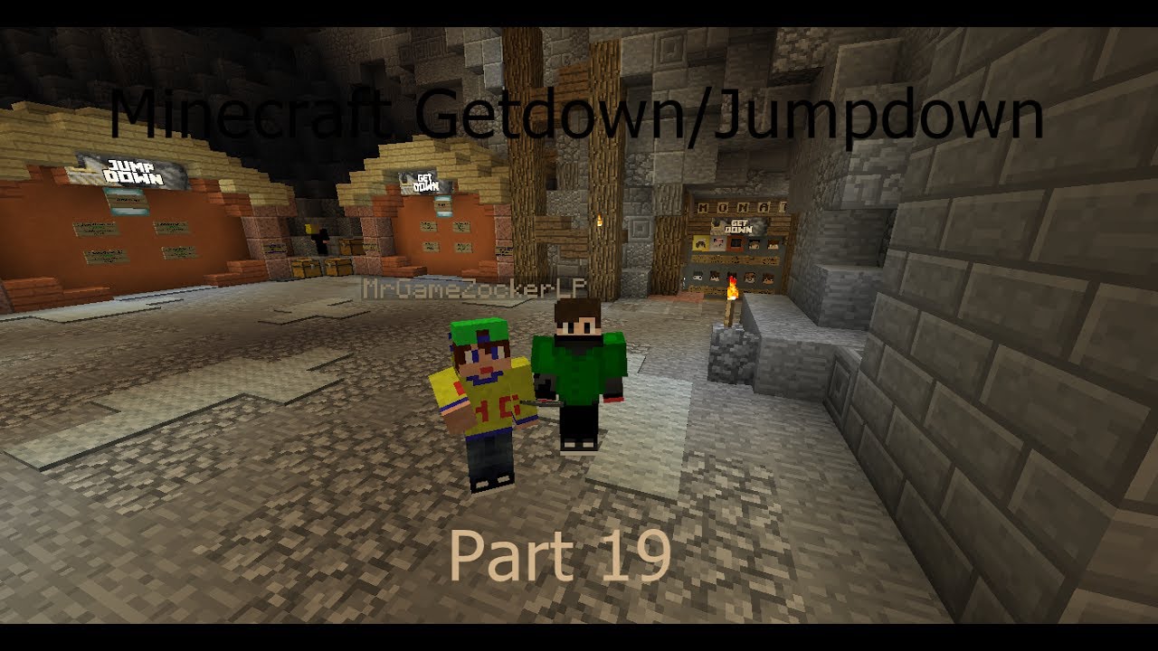 Lets Play Minecraft Getdown/Jumpdown Part 19 und schon bin ich draussen - YouTube