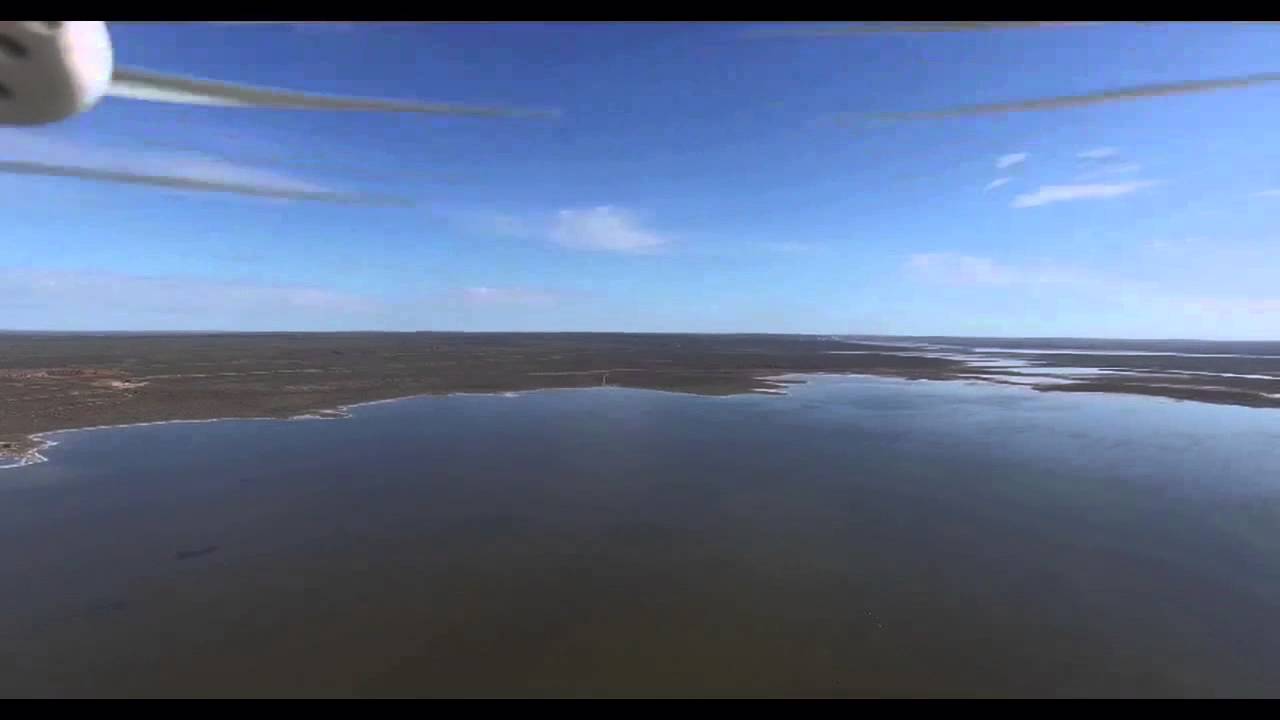 Potash mine salt lakes of SE New Mexico - YouTube