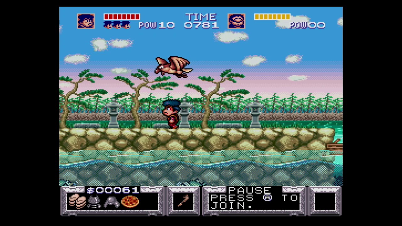 Game Play The Legend of the Mystical NInja: Warlock Zone 7 - YouTube