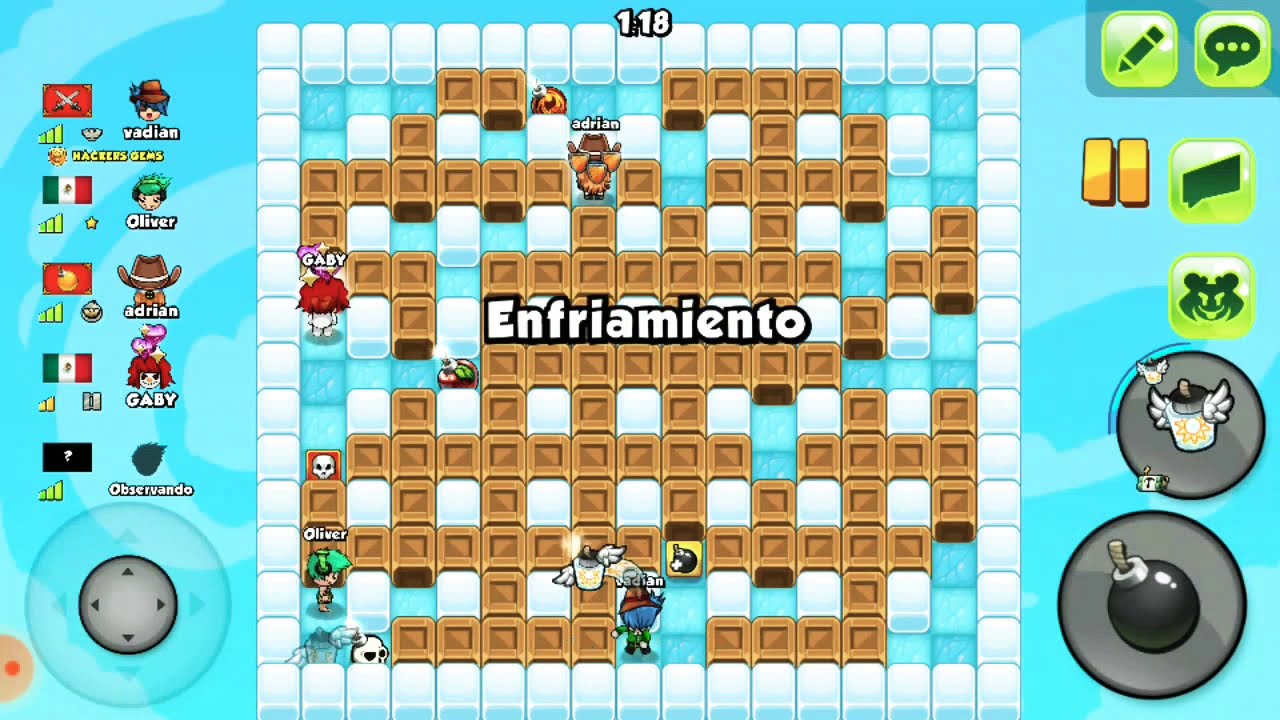 jugando bomberman friends - YouTube