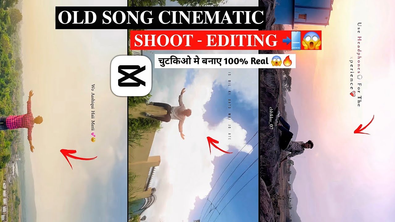 Trending Old Song On Cinematic Reels Shoot - Editing Tutorial | Purane ...