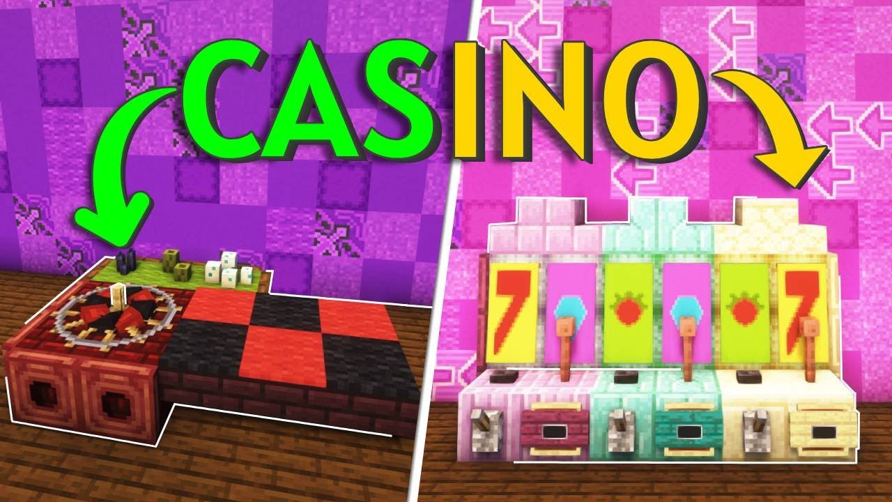 TOP 6+ CASINO Build Hacks & ideas in Minecraft - YouTube