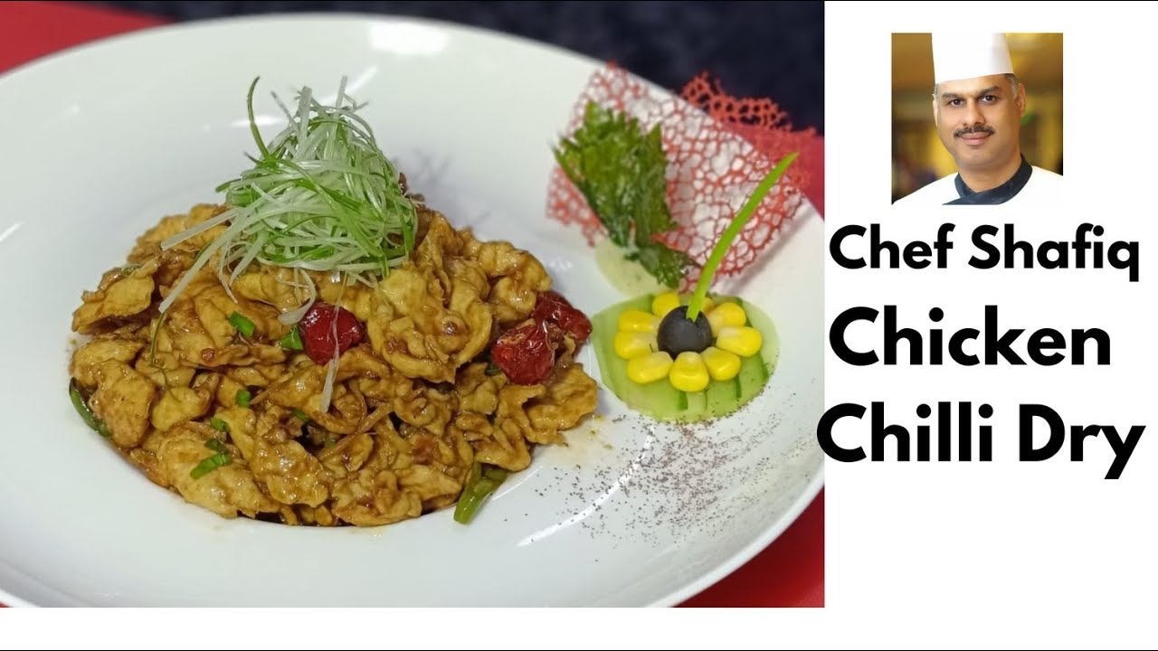 Chicken Chilli Dry Recipe By Chef Shafiq - YouTube