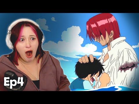 WHO IS SHANKS!?!? || One Piece Episode 4 Reaction - YouTube