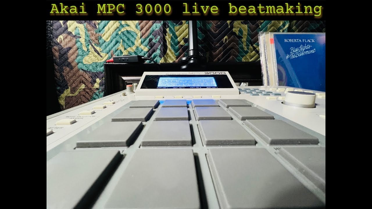 MPC 3000 live beatmaking - YouTube