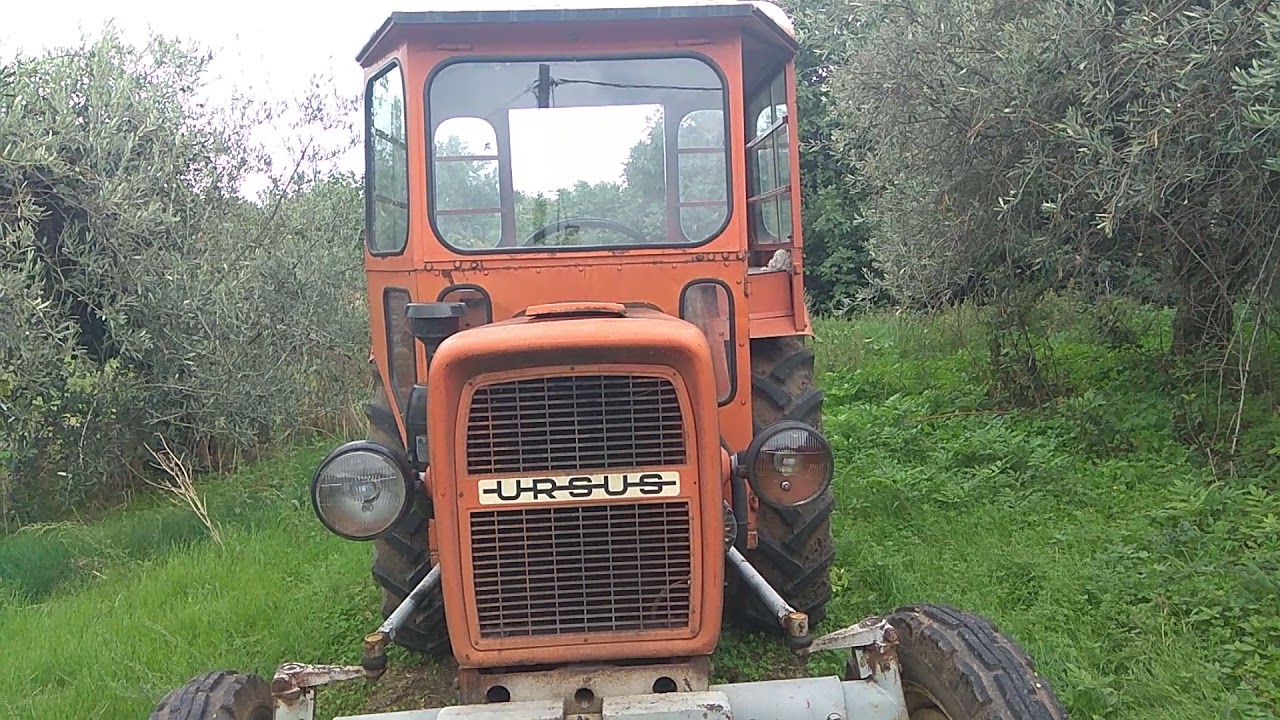 Ursus C-335 old tractor - YouTube