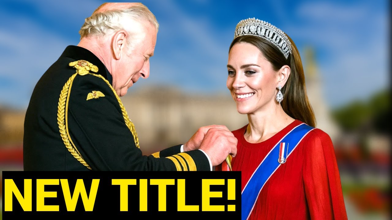 King Charles has CORONATED Catherine as the new Queen of Scotland ...